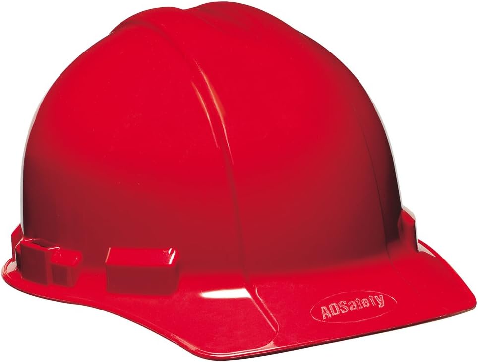3M AO Safety/3M Tekk 45967 XLR8 Siby-Point Pinlock Hard Hat, Red ...