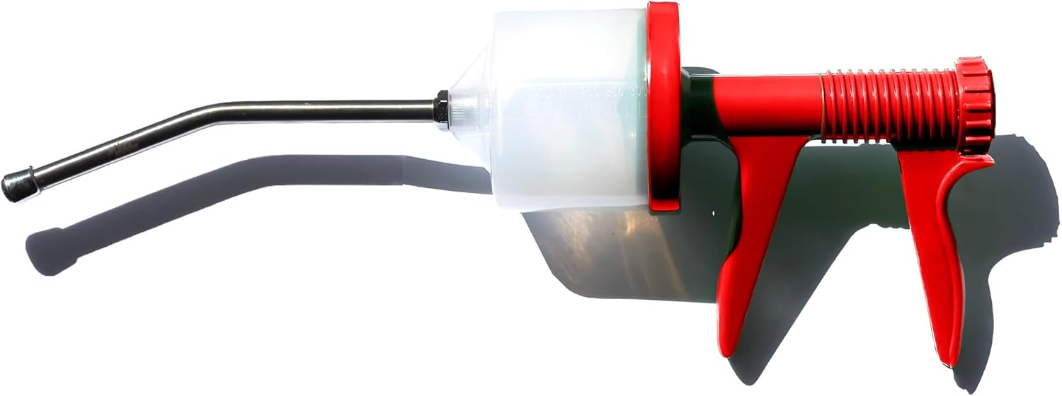 MHAY INDUSTRIES Seringue de chasse d'eau pour chevaux et bovins avec ...