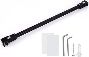 40cm/15in Wall-to-Glass Support Arm, Frameless Shower Door Fixed Panel ...