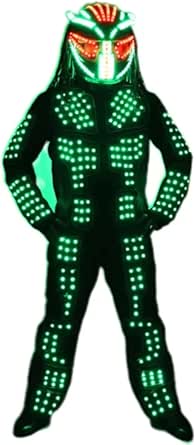 Amazon.com: HoHoHuo Remote Control LED Robot Costumes Lights Costume ...