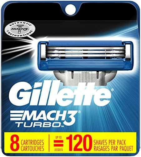 Amazon.com: Gillette Mach3 Razor Blades for Men, 12 Pieces : Beauty ...