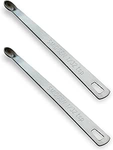 Amazon.com: BERYLER 2PCS 1/32 Teaspoon(1/32tsp, 0.16ml, Smidgen) Single ...