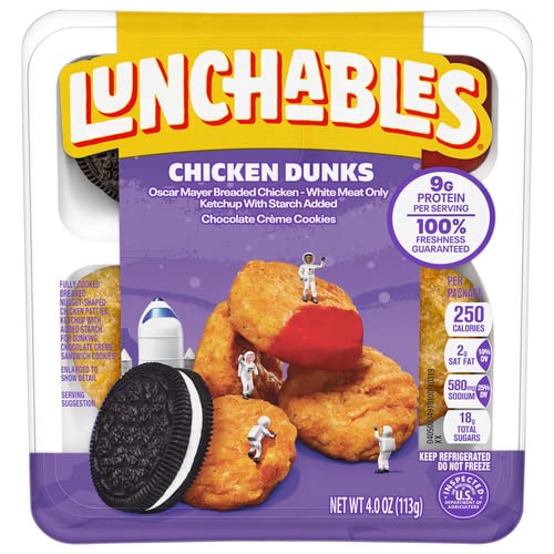 Amazon.com: Lunchables Chicken Dunks with Chocolate Creme Cookies 4 oz