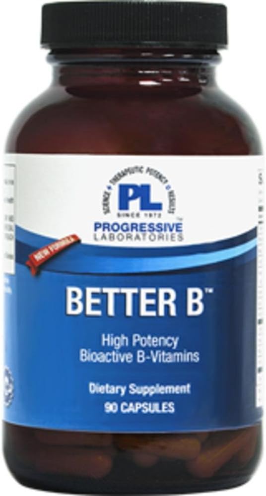 Amazon.com: Progressive Laboratories Better B 90 Capsules : Health ...