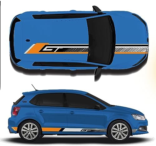 IDE Autoworks | GT Edition Decal Made for VW Polo | Colour - Lapiz Blue ...