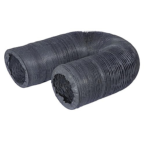 FDTDUCT 8 Inch 25 Feet Flexible Duct Non-Insulated Duct - Want It All