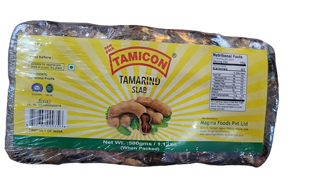 Tamicon Naturally Processed Tamarind Slab | Farm Fresh, Seedless Imli ...