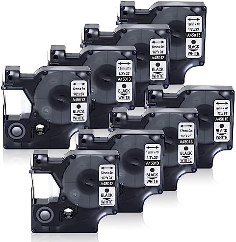 Amazon.com: Aomya Compatible DYMO D1 Label Tape 45013 S0720530 ...