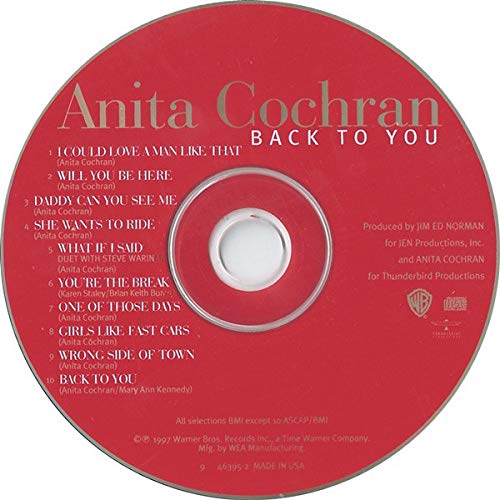 Back to You: Cochran, Anita: Amazon.fr: CD et Vinyles}