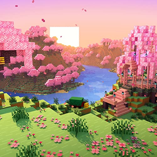Play Minecraft Soothing Scenes Relaxing Cherry Grove By Samuel Åberg