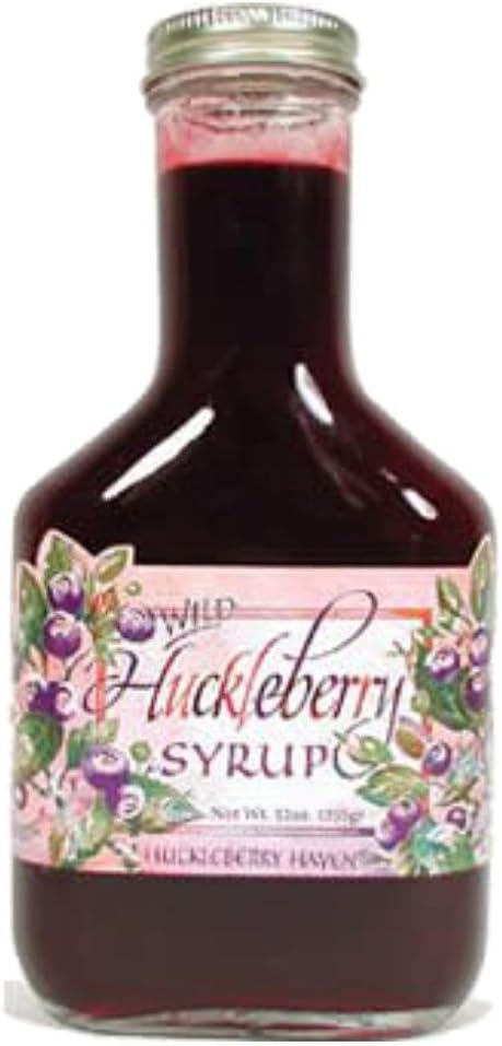 Amazon.com: Wild Huckleberry Syrup, 12oz : Grocery & Gourmet Food