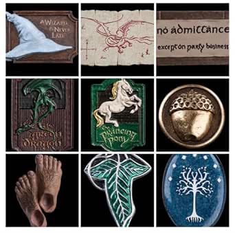 Amazon.co.jp: Lord of the Rings Hobbit Magnet Set of 9 : Industrial ...
