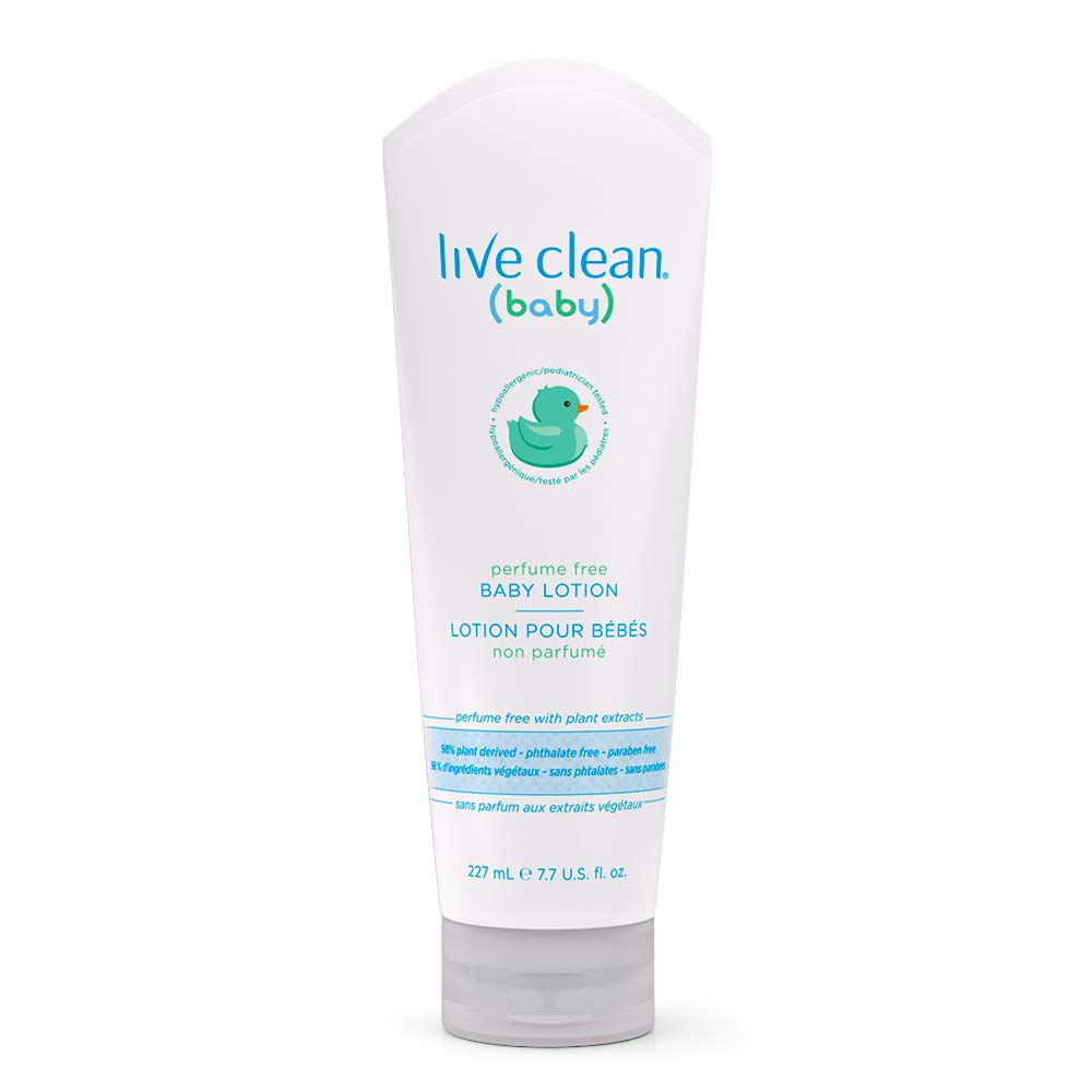 Amazon.com: LIVE CLEAN Perfume Free Baby Lotion, 227 ML