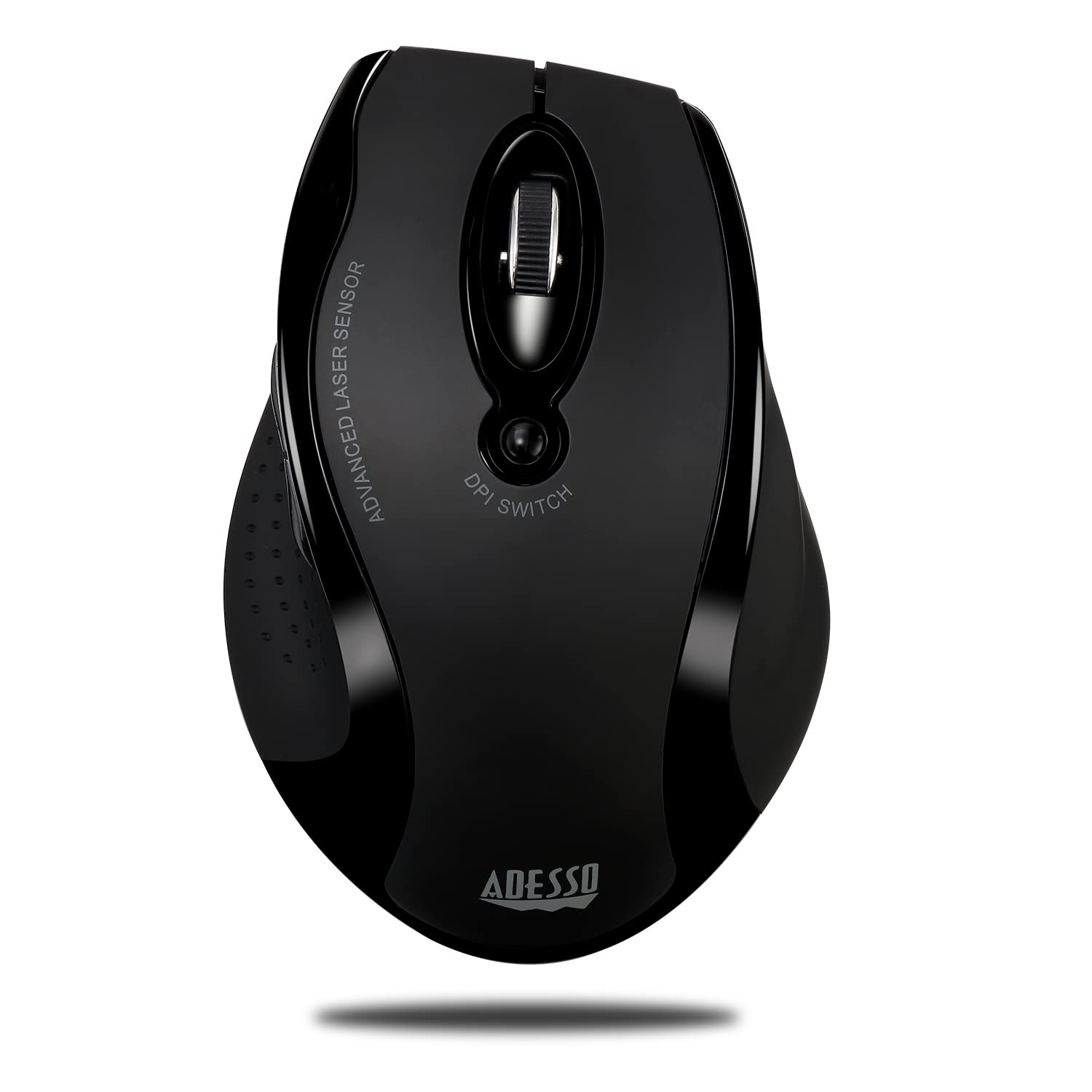 Amazon.com: Adesso iMouse G25 - Wireless Ergonomic RF Laser Mouse ...