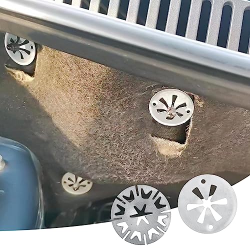 60 Pack Metal Clip Washers, Metal Lock Washer, Stainless Steel Clip ...