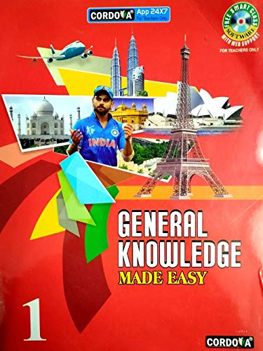 Cordova General Knowledge Made Easy Class 1 : Amazon.in: Books