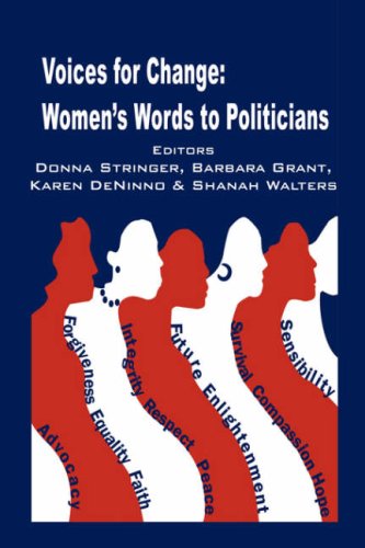Voices for Change: Women's Words to Politicians: Donna Stringer ...