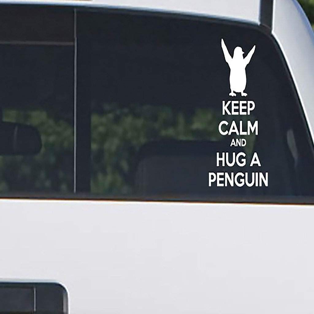 Keep Calm And Hug A Penguin