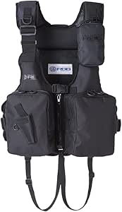 Amazon | 双進(SOSHIN) 7638 RBB ルアーゲームベスト ブラック/ブラック フリー | 双進(SOSHIN) | ライフジャケット・フローティングベスト