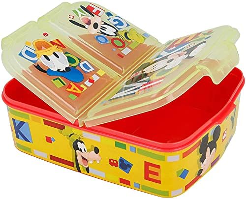 Golddunes Gabby's Dollhouse Lunchbox Kids Character 3 Compartment ...