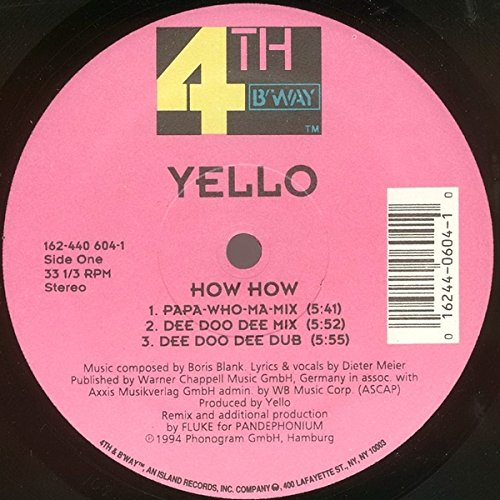 Yello - How How [Vinyl] - Amazon.com Music