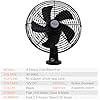 Amazon.com: Facon 12V RV Cooling Fan with 2 Speed Switch, Dia: 8-3/4 ...