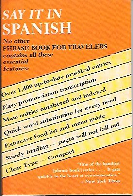 Say It in Spanish: Leon J. Cohen, A. C. Rogers: 9780486208114: Amazon ...