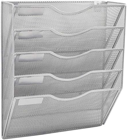 Amazon.com : Simple Houseware Stackable Mesh Hanging File Organizer ...