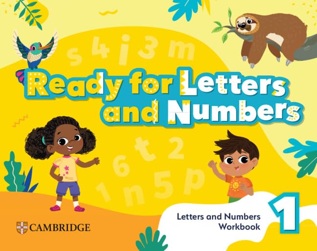 Ready, Set, Grow! Level 1 Letters and Numbers Workbook American English ...