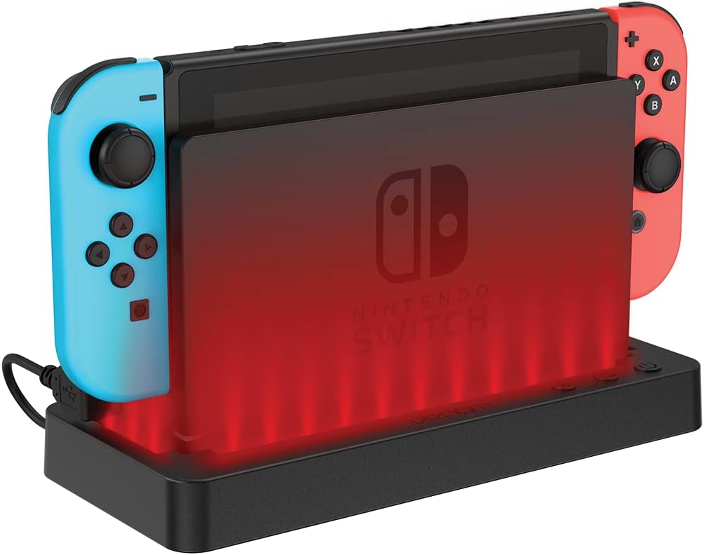 Venom Multi-Colour LED Light-up Console Stand (Nintendo Switch ...
