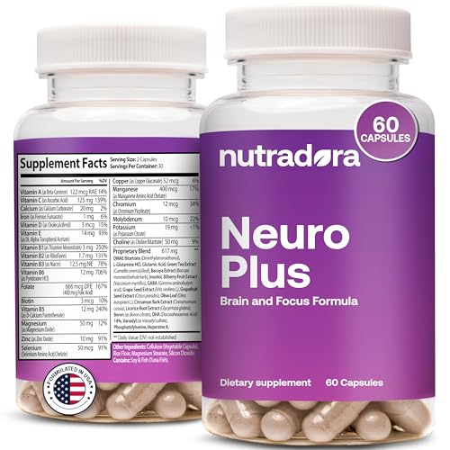 Snapklik.com : Nutradora Neuro Plus Brain Supplement For Memory And ...