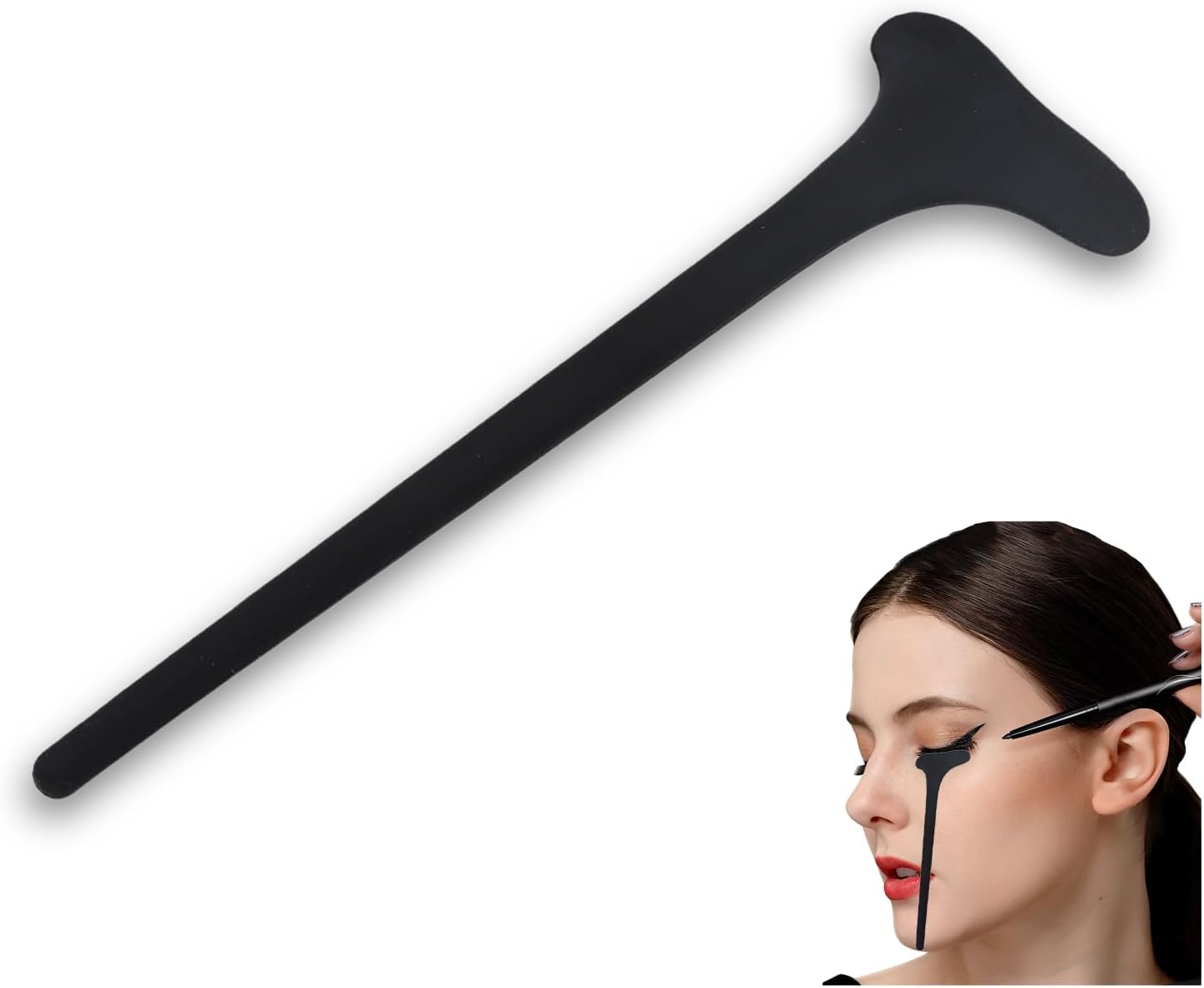 Amazon.com : KUNFOWL 3 in 1 Mascara Shield Applicationlicator Guard ...