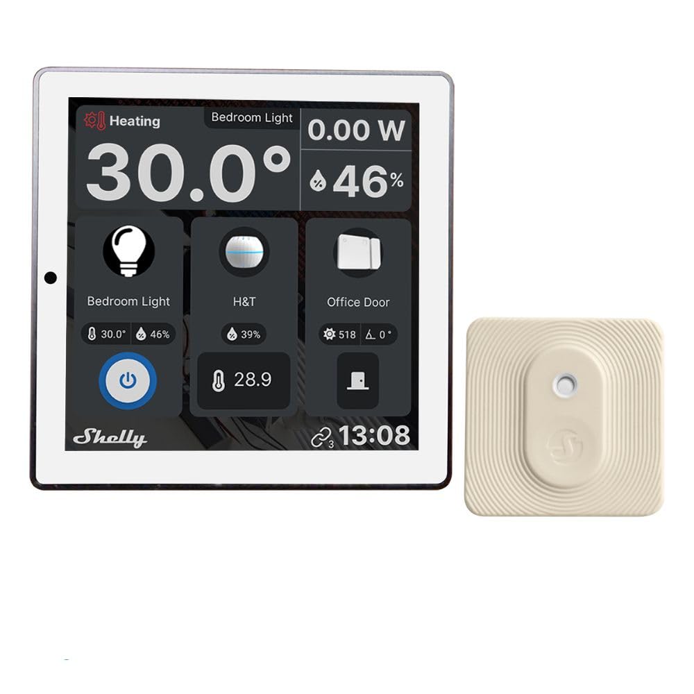 Shelly Wall Display White + Blu H&T Ivory (Bundle), Smart Control and ...