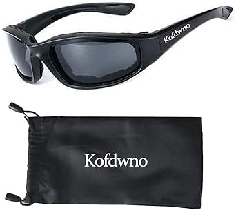 Amazon.com: Driving Motorcycle Riding Glasses Foam Padded Motocross ...
