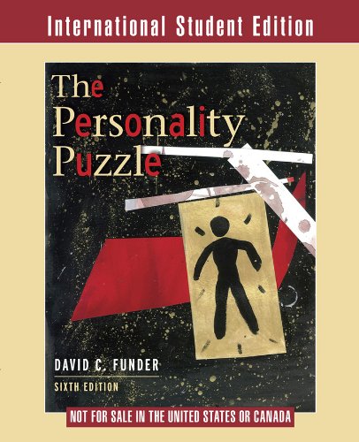 The Personality Puzzle : Funder, David C.: Amazon.de: Bücher