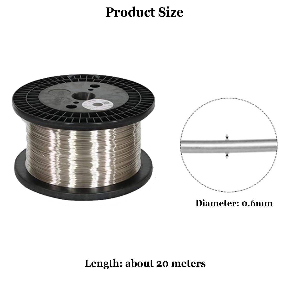 Hilo Nicrom 1 Pieza 10 Metros 0,3mm Alambre De Ristencia Al Nicromo ...