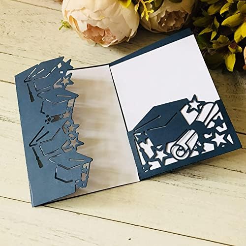 Amazon.com: Whaline 16 Designs Graduation Metal Die Cuts Congrats Grad ...