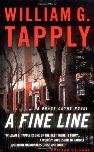 Amazon.fr - A Fine Line - Tapply, William G. - Livres