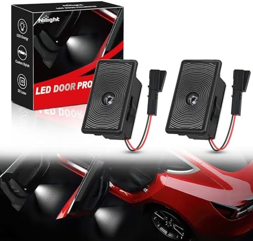 Amazon.com: Nilight Door Projector Puddle Lights Compatible with Tesla ...