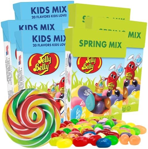Amazon.com : Jelly Beans Individual Packs, Assorted Flavors, Bulk Flip ...