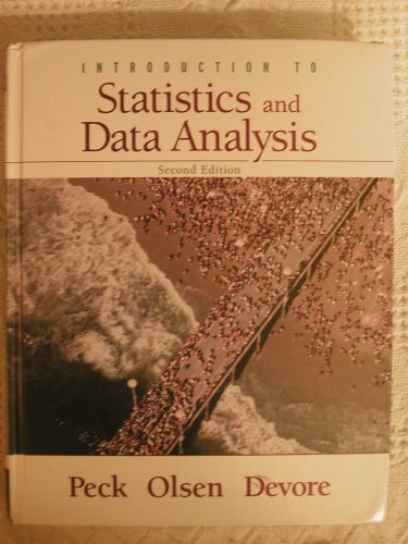 Introduction To Statistics and Data Analysis: Roxy Peck: 9780495113348 ...