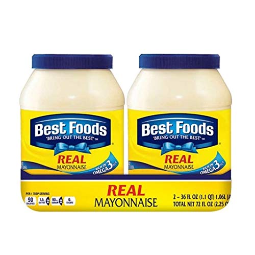 Amazon.com : Best Foods REAL Mayonnaise - BONUS! 30oz jar (4 jars ...