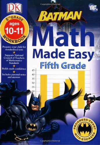 Math Made Easy: Batman: Fifth Grade: DK Publishing, Alison Tribley ...