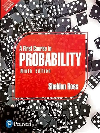 A First Course in Probability: Sheldon Ross: 9789332519077: Amazon.com ...