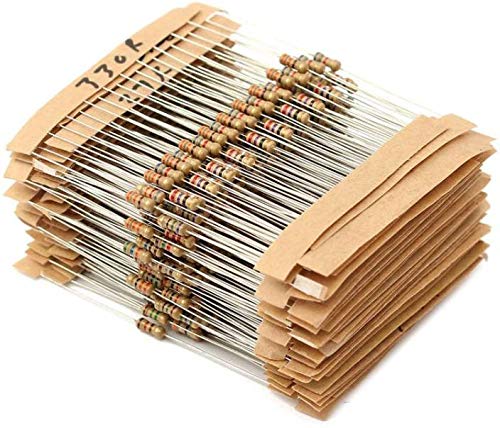 Setspares Assorted Resister Pack Of 1000 Pcs (50 Value) Each Value 20 ...