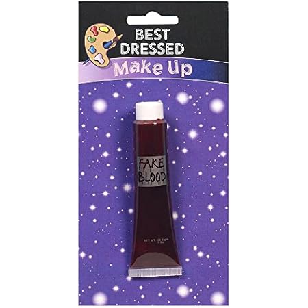 Fake Red Blood in a tube x 3 : Amazon.co.uk: Toys & Games