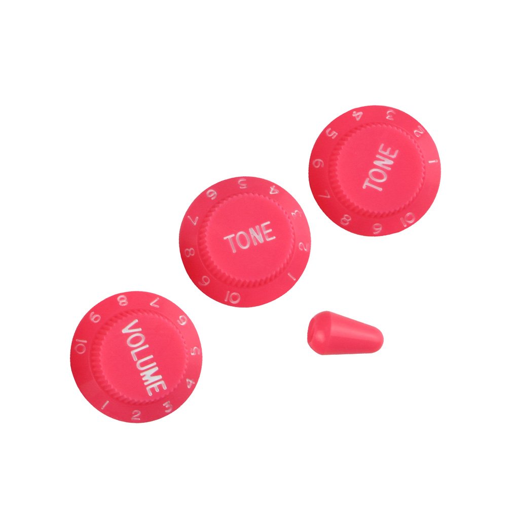Snapklik.com : FLEOR Strat Knobs Guitar Volume Tone Control Knobs 2T1V