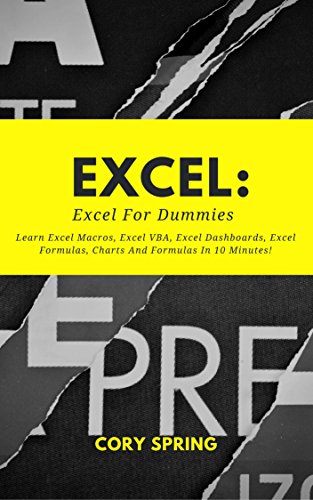 Amazon.co.jp: Excel: Excel 2016: Excel For Dummies: Learn Excel Macros, Excel VBA, Excel ...