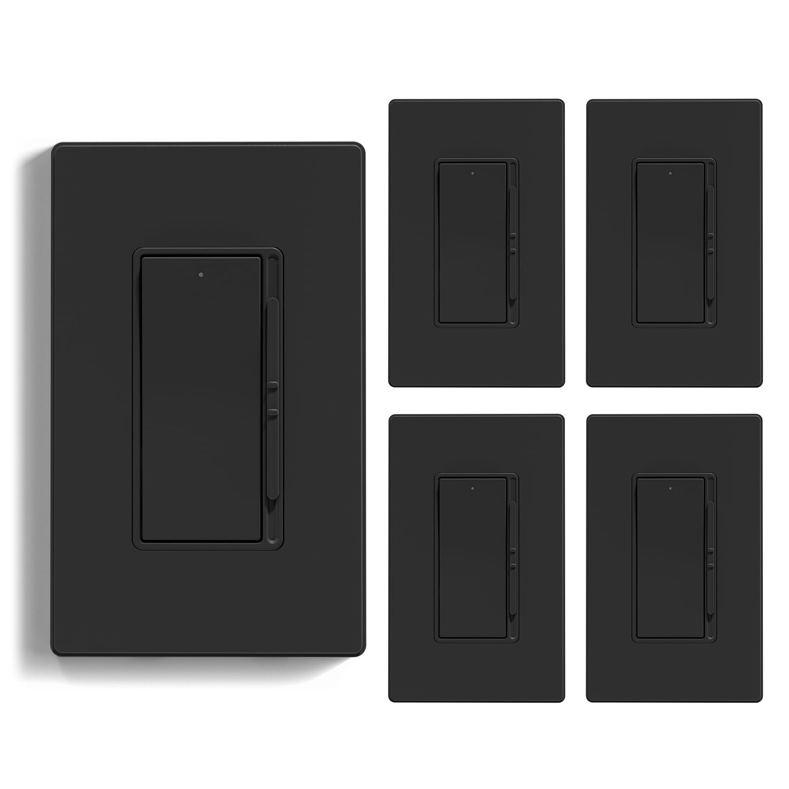 ELEGRP Digital Dimmer Light Switch for 300W Dimmable LED/CFL Lights and ...