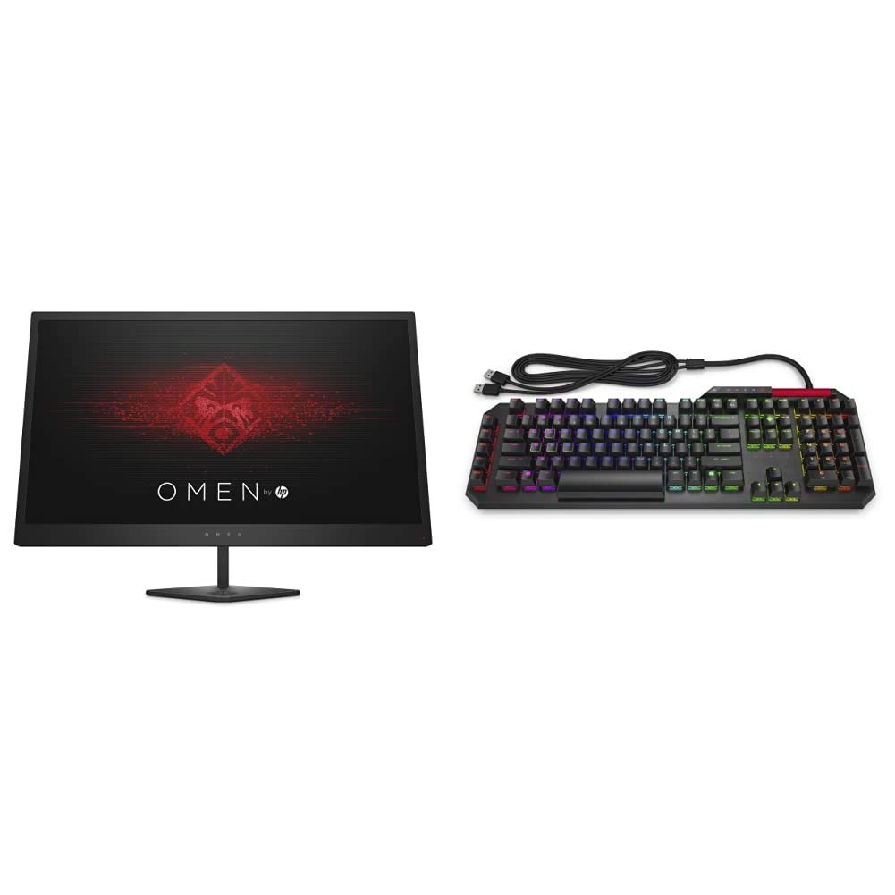 Buy Omen by HP 25-Inch FHD Gaming Monitor with Tilt Adjustment and AMD ...